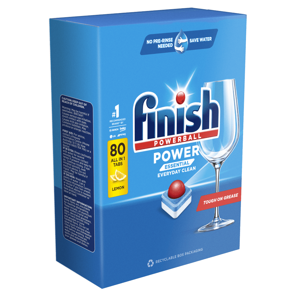 Finish Power Essential Dishwashing 80 Tablets | Finish® AU